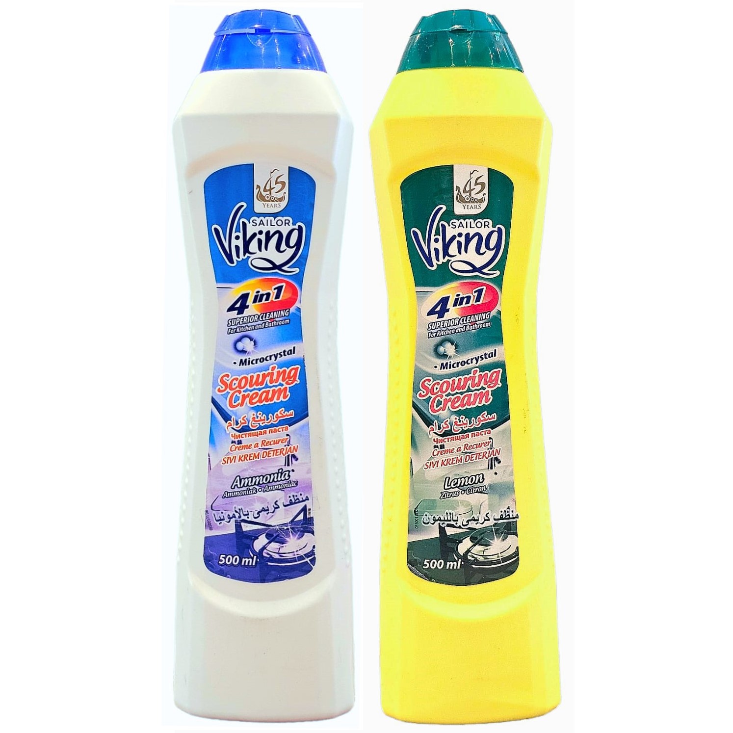 Viking Scouring Cream Cleaner with Micro Crystal 4×1 500 ml - موقع شركة ...