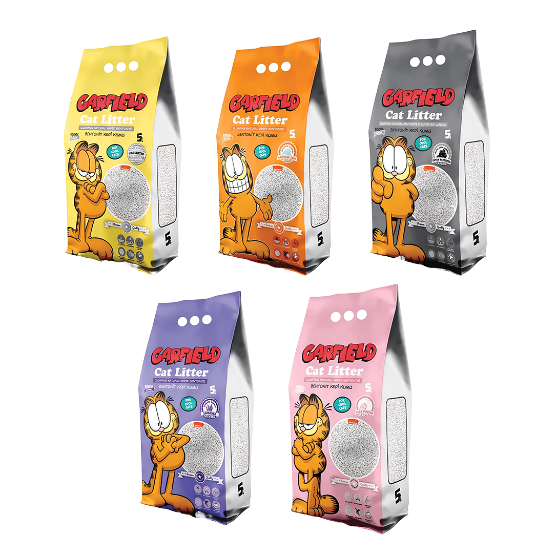 Pet Fan Garfield Cat Litter 5L - موقع شركة وسام الخليج